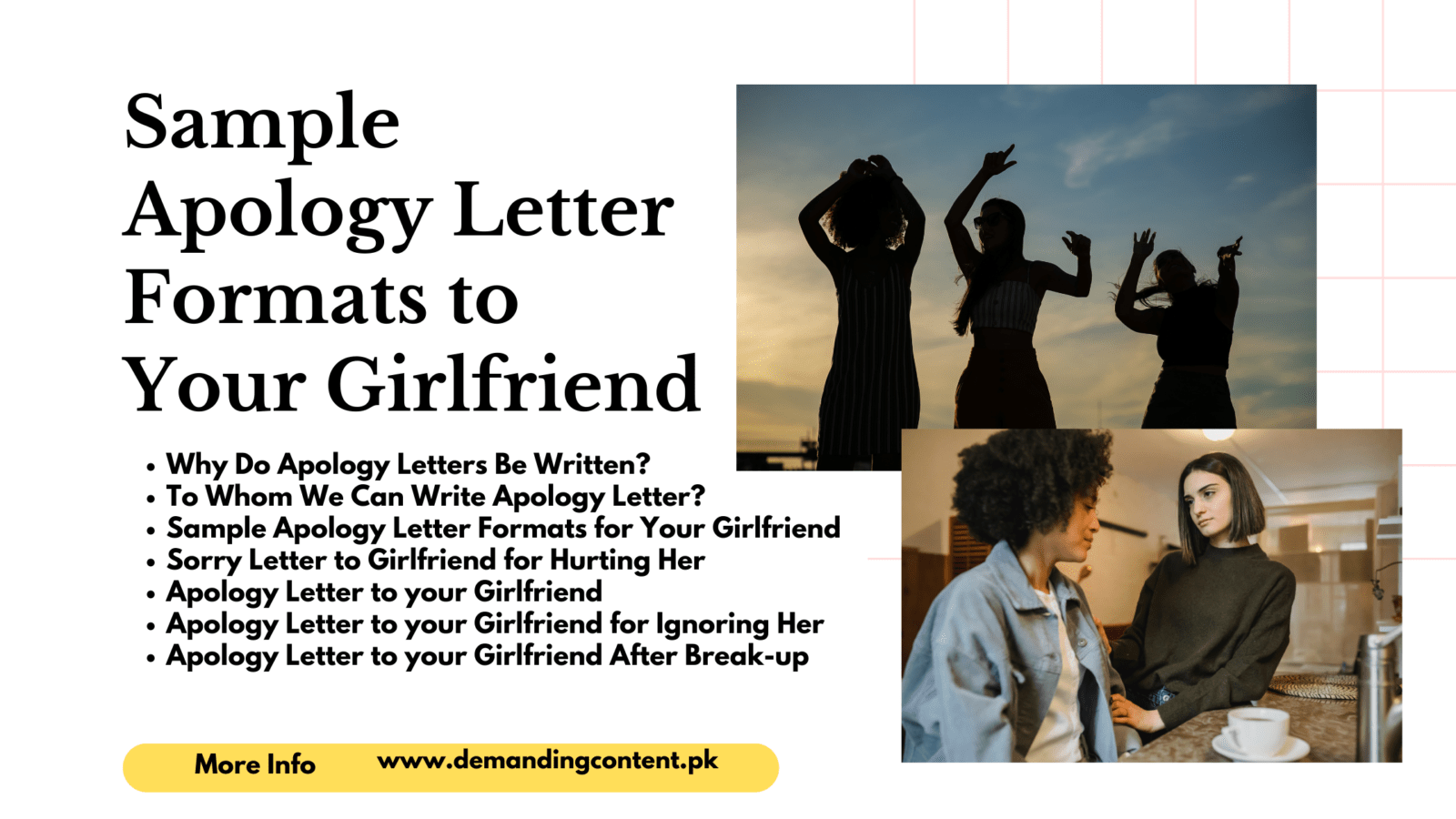 Sample Apology Letter Formats to Your Girlfriend