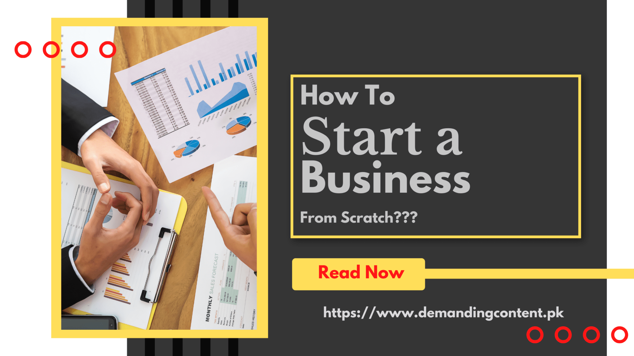 How to Start a Business from Scratch?