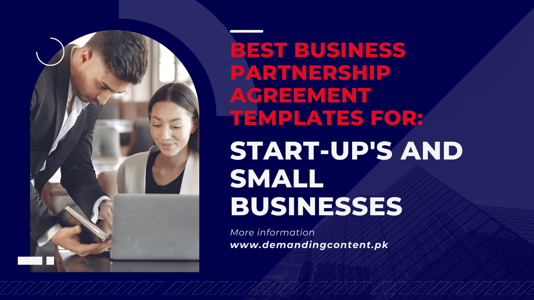 Best Business Partnership Agreement Templates for Start-up’s and Small ...