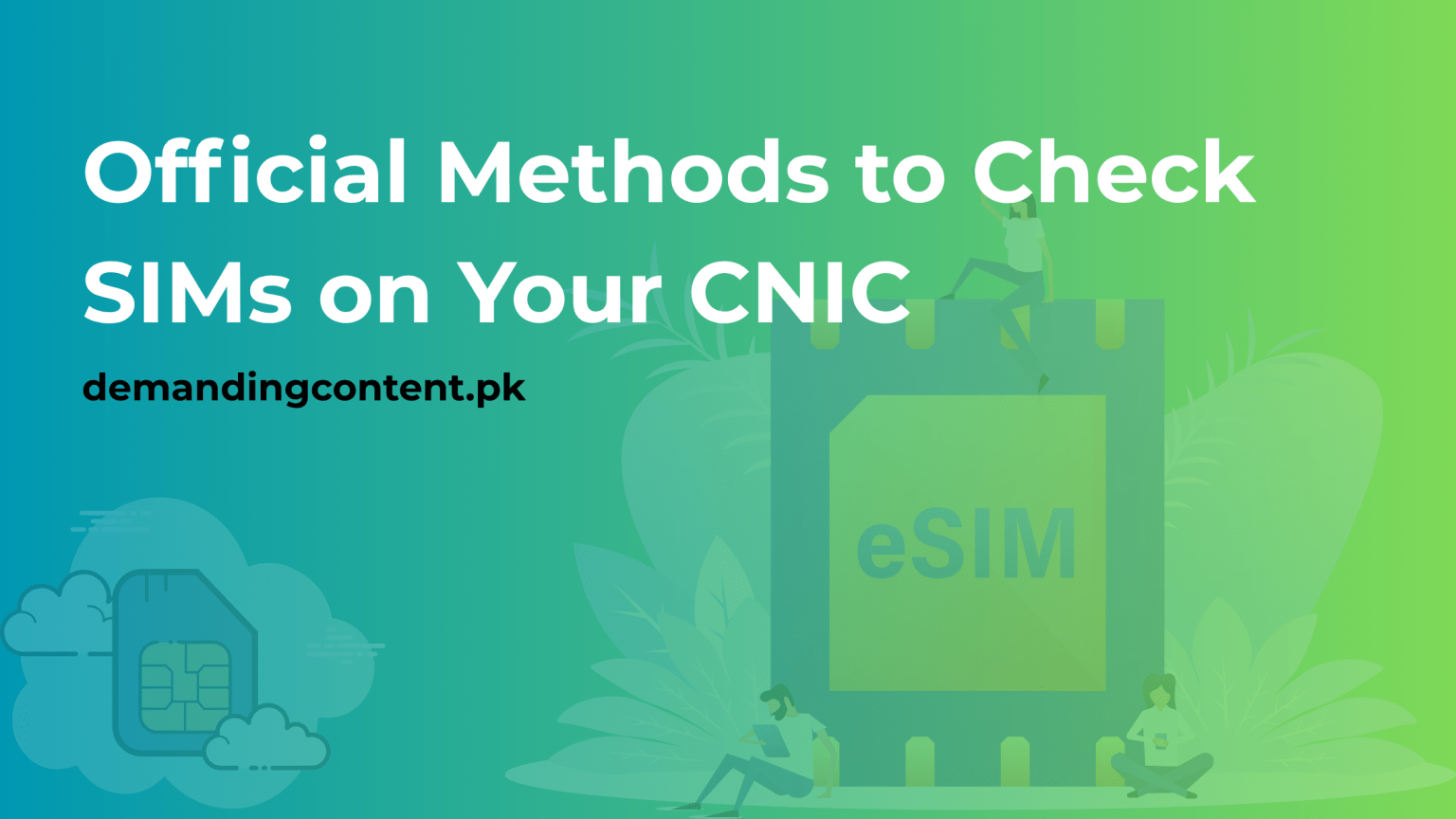 How to Check SIMs on CNIC