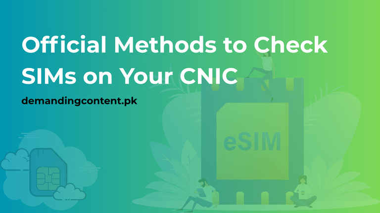 How to Check SIMs on CNIC